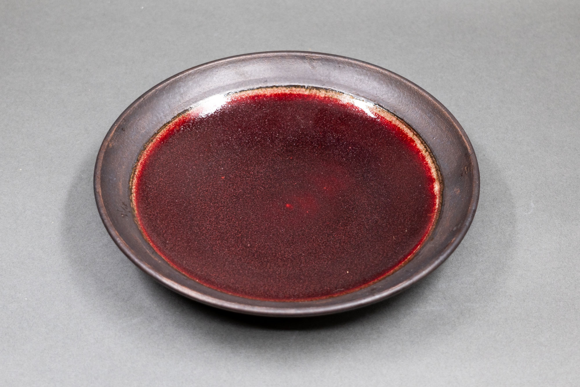 Graeme Storm | Graeme Storm Stoneware dish with rich | MutualArt