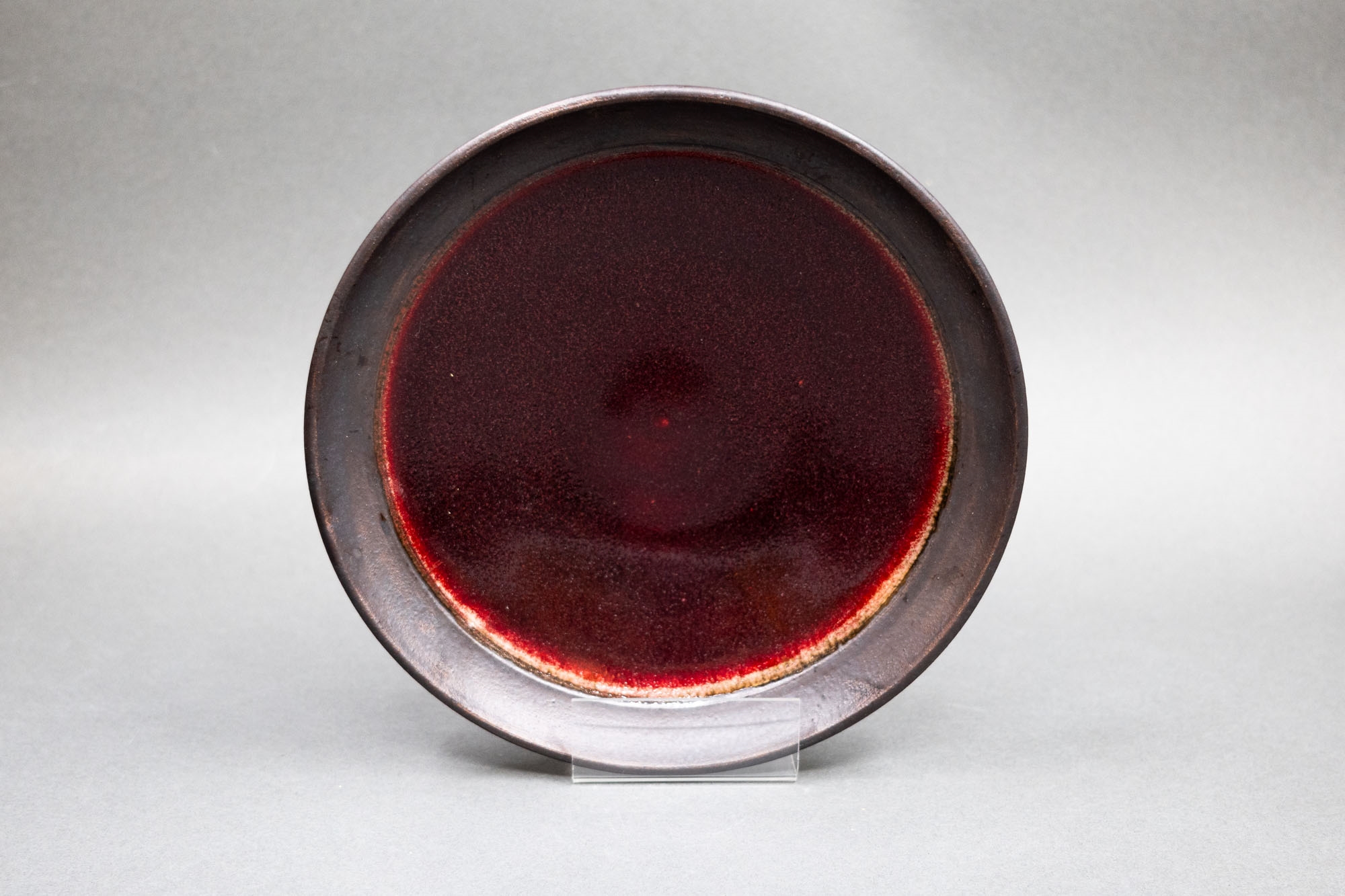 Graeme Storm | Graeme Storm Stoneware dish with rich | MutualArt