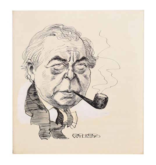Richard Wilson | Harold Wilson caricature | MutualArt