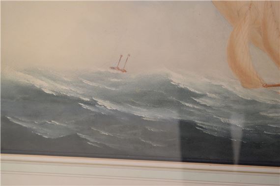 Charles Taylor Jr. | Ship in a storm | MutualArt