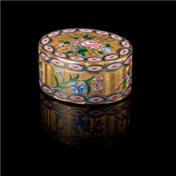 Joseph Leclerc | A gold and enamel snuff box, Joseph Leclerc, Paris ...
