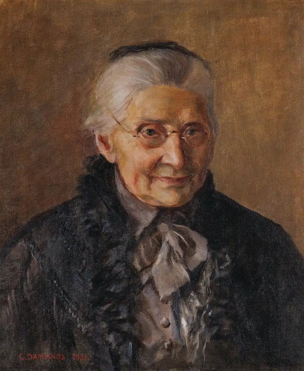 Constantin Damianos | PORTRET MARII KÖPPL (1931) | MutualArt