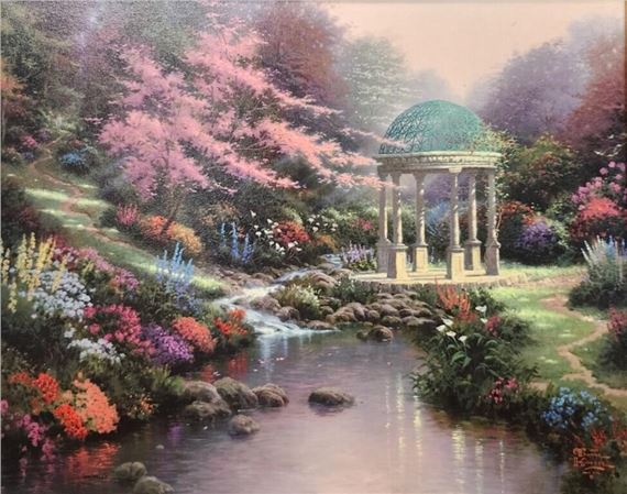Thomas Kinkade | Pools of Serenity | MutualArt