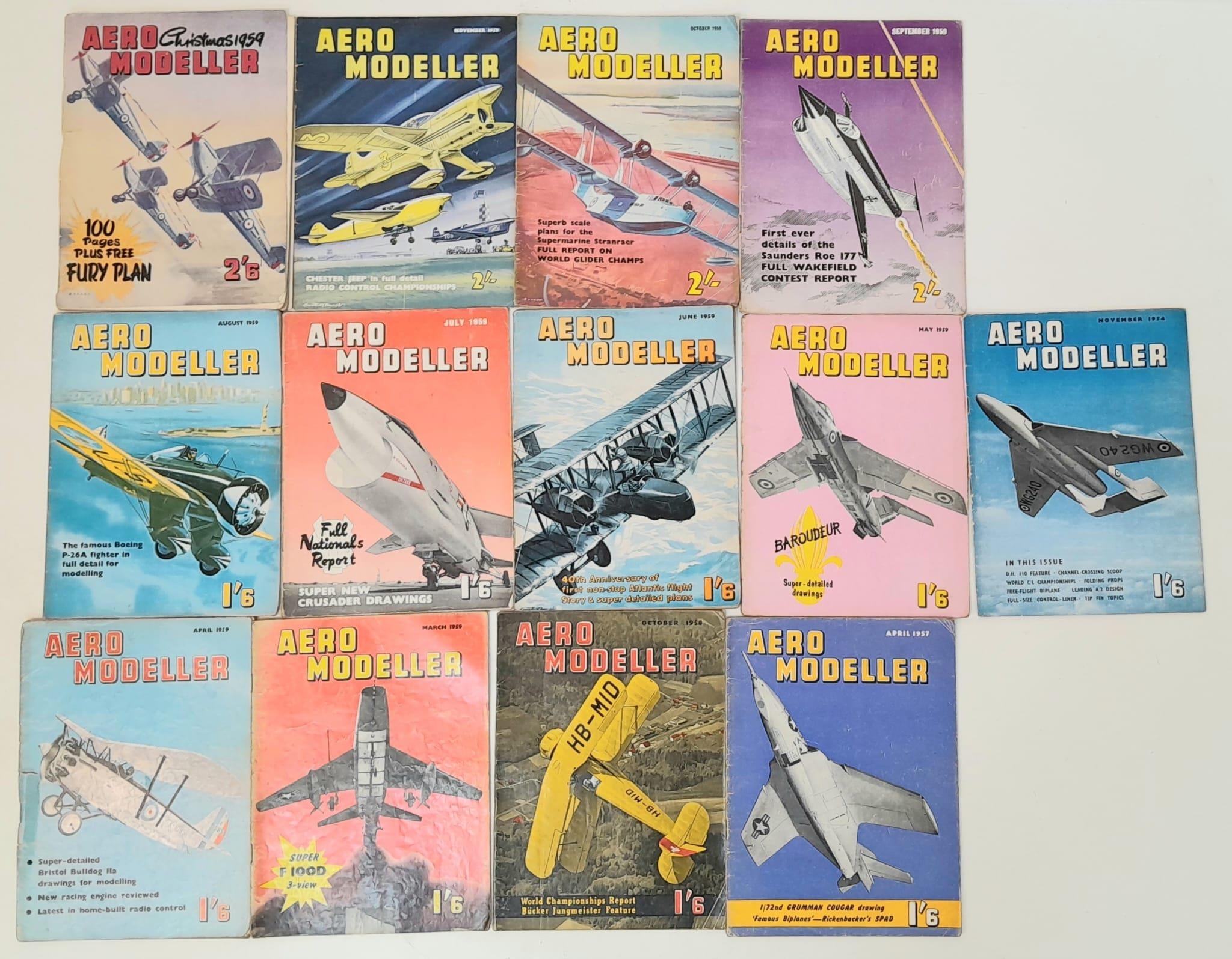 Inventory | 40 Copies of the Vintage Aero Modeller Magazine | MutualArt