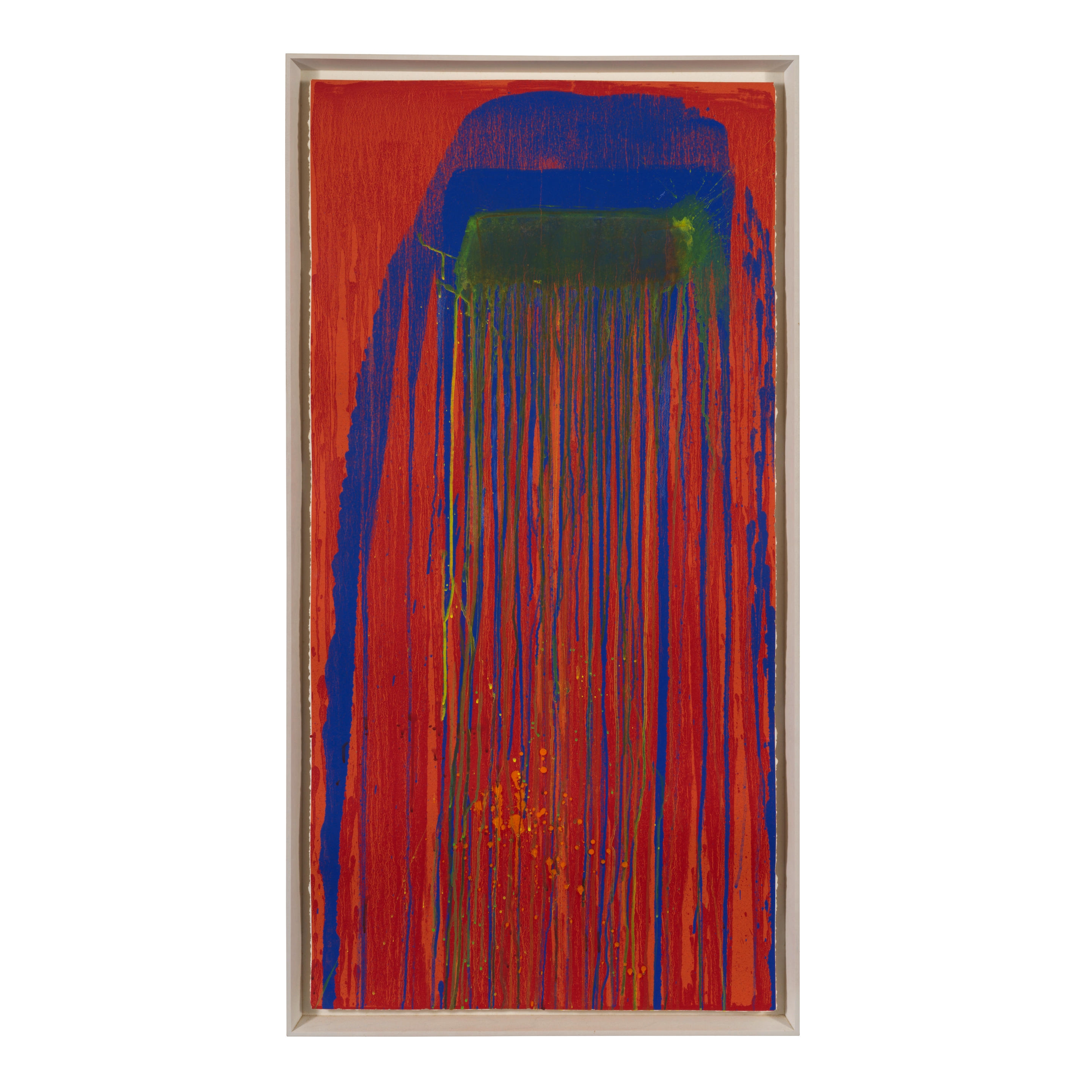 Pat Steir | Fire Waterfall (2013) | MutualArt