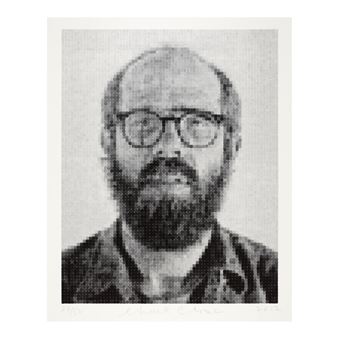Chuck Close | GEORGIA (1984) | MutualArt