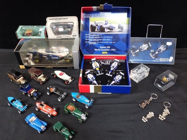 Various Artists | DAMON HILL AND WILLIAMS BOXED RACE CAR MODELS | MutualArt