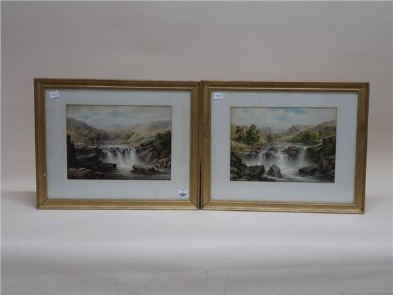 Charles A. Bool | NORTHERN LANDSCAPES WITH WATERFALLS | MutualArt