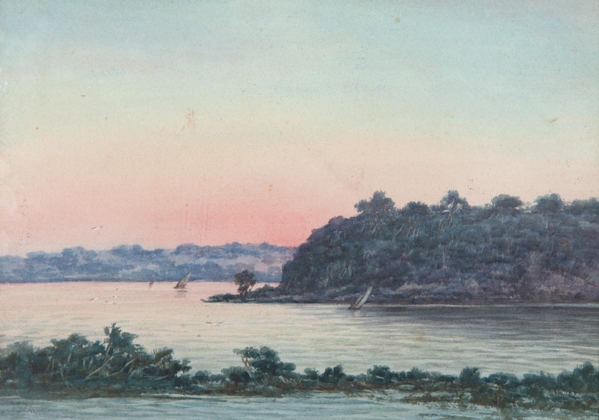 James Ashton | MOUNT ELIZA FROM POINT BELCHES | MutualArt