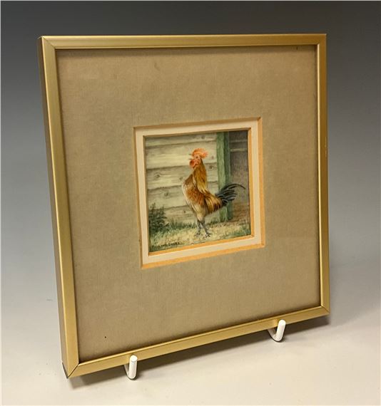 Pauline Gyles | Miniature, Percy the Bantam Cockerel | MutualArt