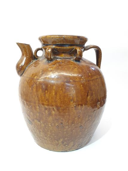 Robin Lawrence | A SOUTH EAST ASIAN EARTHENWARE POTTERY STORAGE JAR ...