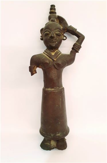 Robin Lawrence | AN INDIAN BRONZE FIGURE | MutualArt