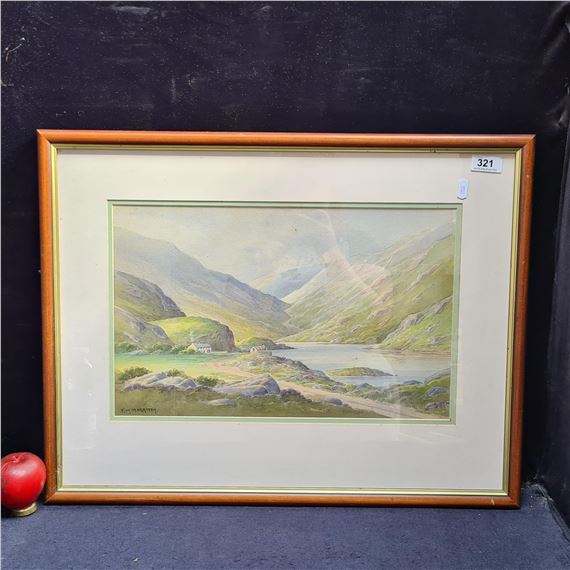 George William Morrison | Serene Irish Landscape scene | MutualArt