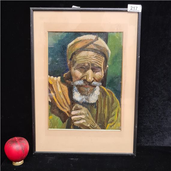 Blend | The Turk in the Market Place'. Features a portrait of an ...