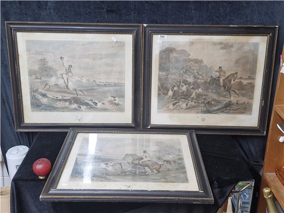 Francis Calcroft Turner | Hunting scenes - The Fox Chase (19th Century ...