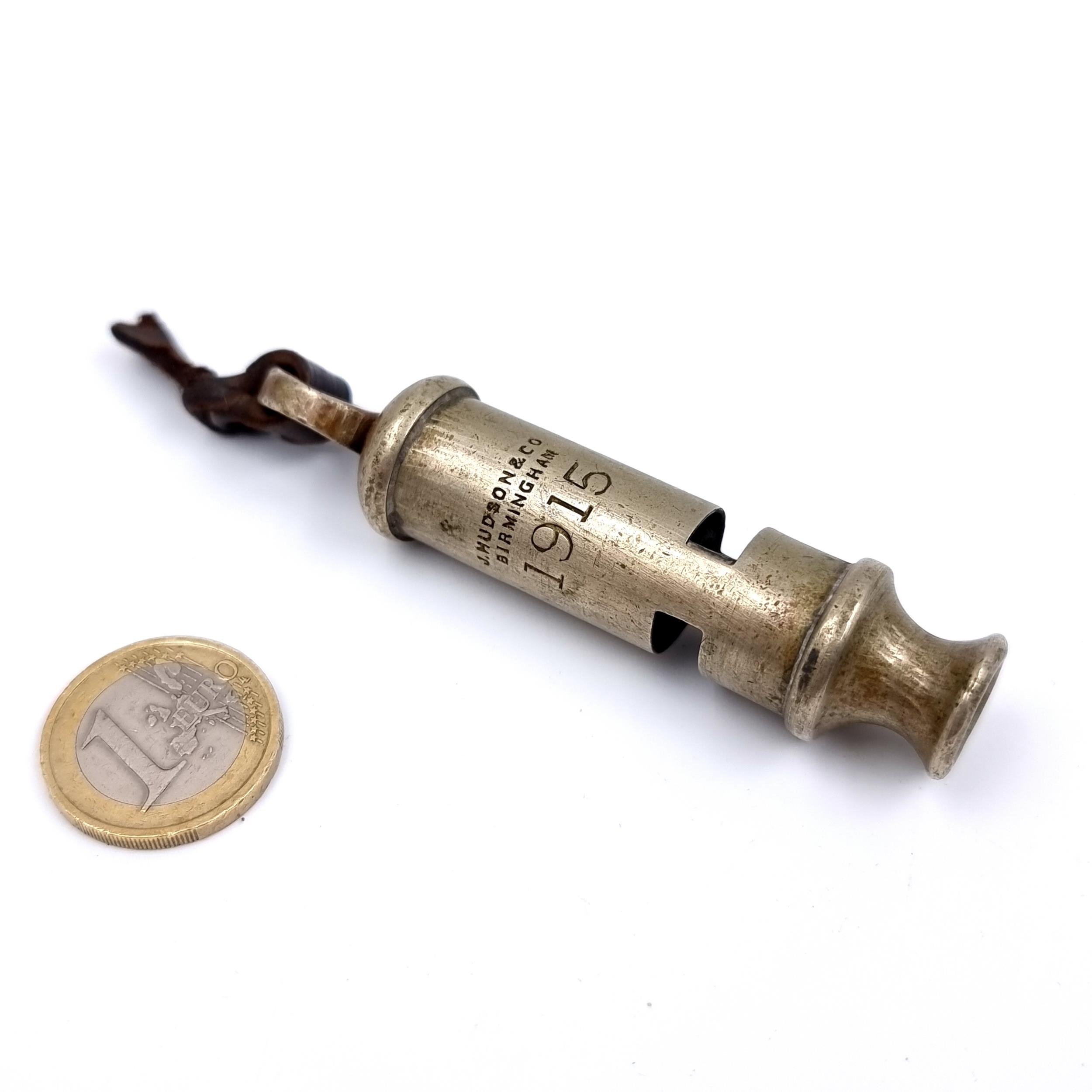 J. Hudson | A WWI J. Hudson & Co., Birmingham trench whistle (1915 ...