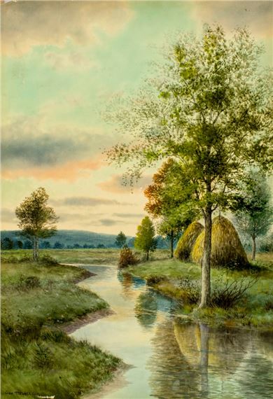 George Howell Gay | River Landscape | MutualArt