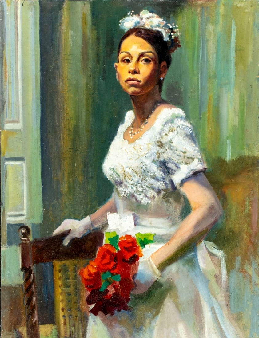 John Reilly | Portrait of Bride | MutualArt