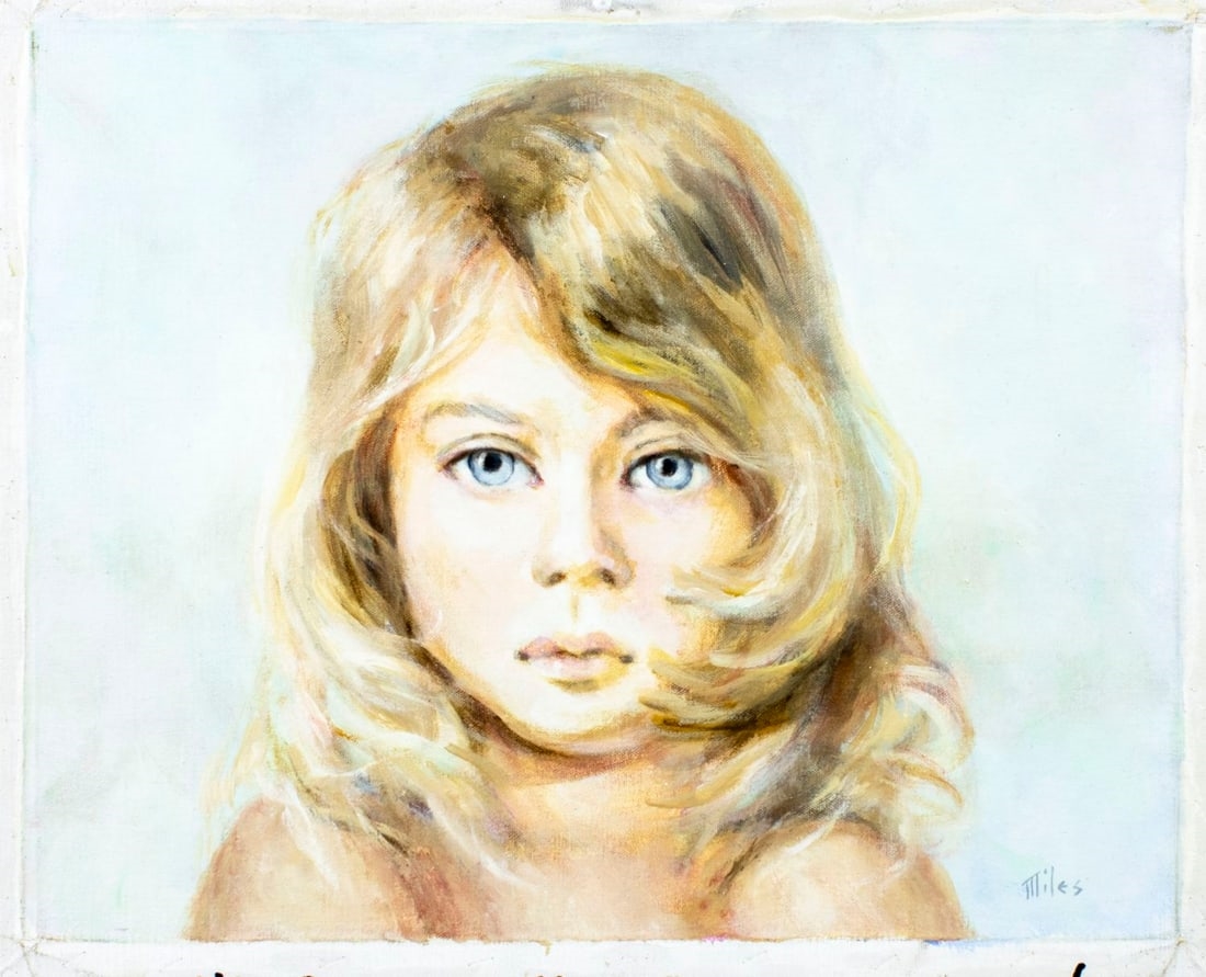 Matthew Miles | Portrait of Girl | MutualArt