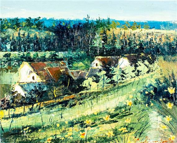 Simon Fox | Country Landscape | MutualArt