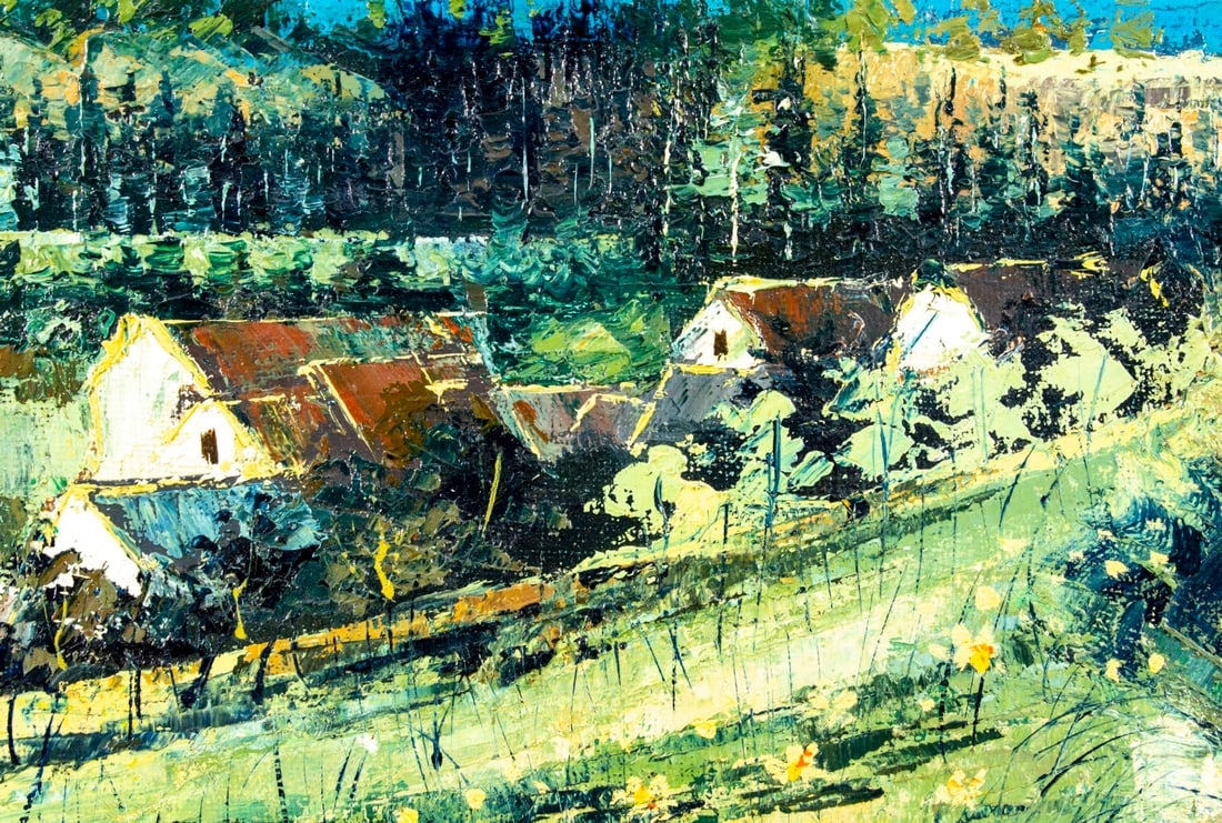 Simon Fox | Country Landscape | MutualArt