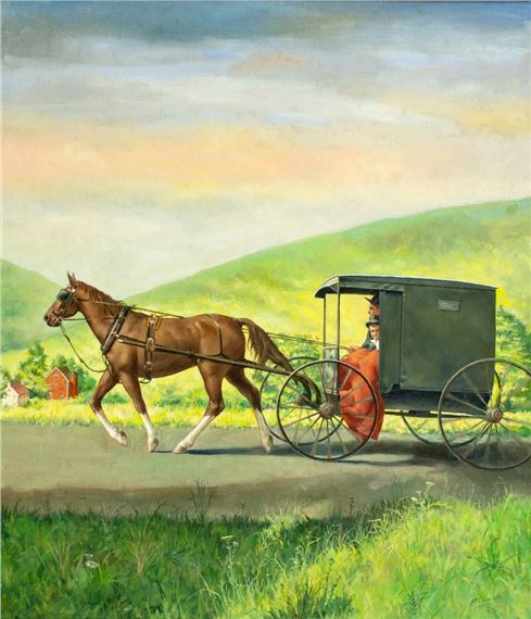 Joe Hennessy | Horse Drawn Carriage | MutualArt