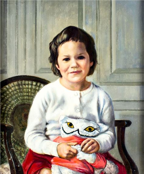 Furman Joseph Finck | Portrait of Girl | MutualArt