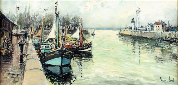 Van Lod | Harbor Scene | MutualArt