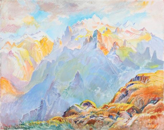 Peter Olsen | Mountainscape | MutualArt