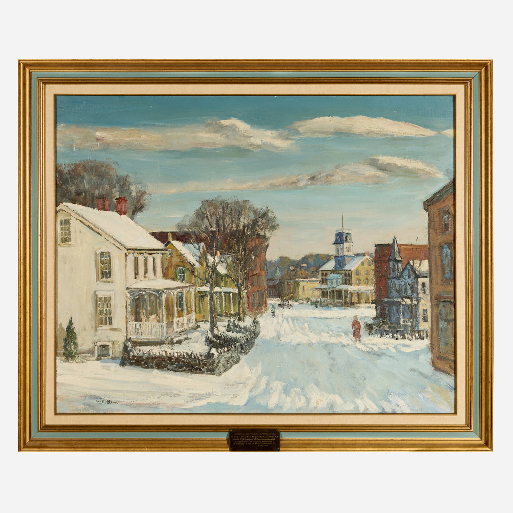 Walter Emerson Baum | Main Street, Sellersville | MutualArt