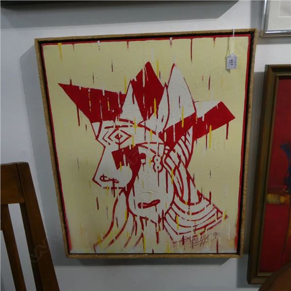 Frank Womble | WEEPIMG WOMAN PICAZZO | MutualArt