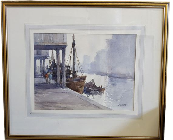 Tony Watts | Entry on the River Hull | MutualArt