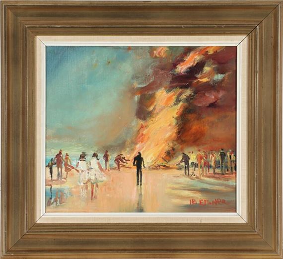 Ib Eisner | Midsommer ved havet | MutualArt