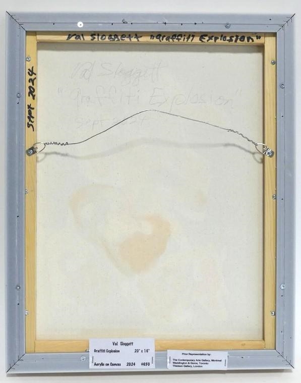 Val Sloggett | Graffiti Explosion (2024) | MutualArt
