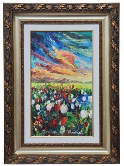 Daniel Wall | Daniel Wall Magnificent Sky Original Oil on Canvas (2018 ...