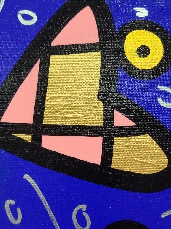 Romero Britto | Romero Britto Original Acrylic Painting on Canvas (2019 ...
