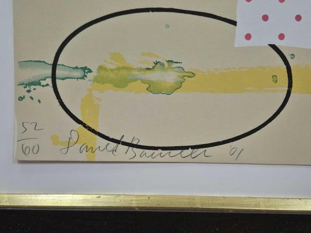 Donald Baechler | Donald Baechler 2001 Globe Signed Screenprint /60 ...