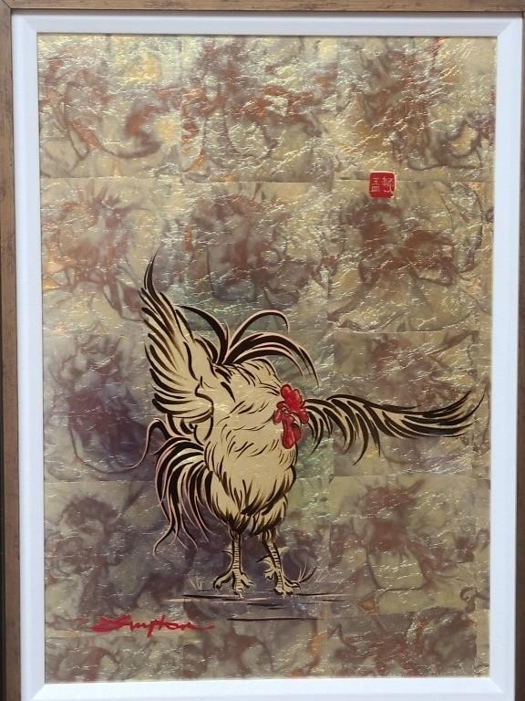 Patrick Guyton | Patrick Guyton Golden Year Unique Mixed Media (2017 ...