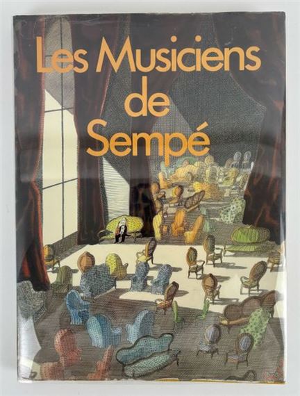 Jean-Jacques Sempé | Superb illustration depicting a musician and a ...