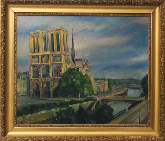 Ludolfs Liberts | Notre Dame Cathedral (1925) | MutualArt