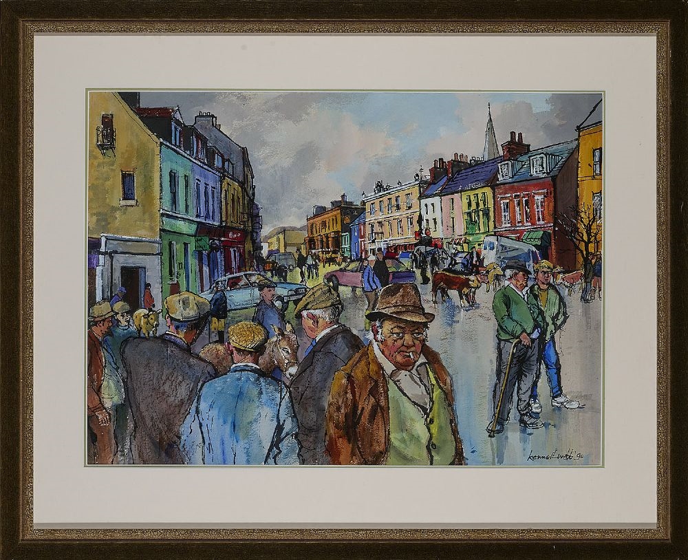 Kenneth Webb | MARKET DAY (90) | MutualArt