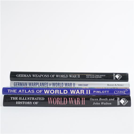 John Pimlott | 4pc Illustrated Books of History and Weapons of World ...