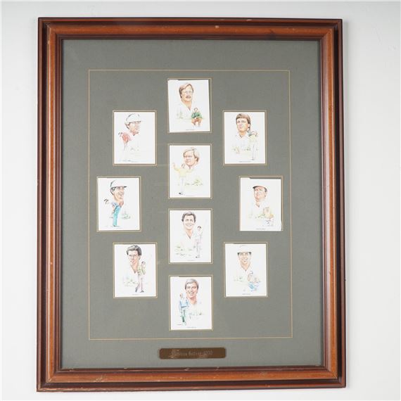 Graeme Baxter | Graeme Baxter Print Set, American Golfers 1990 (1990 ...