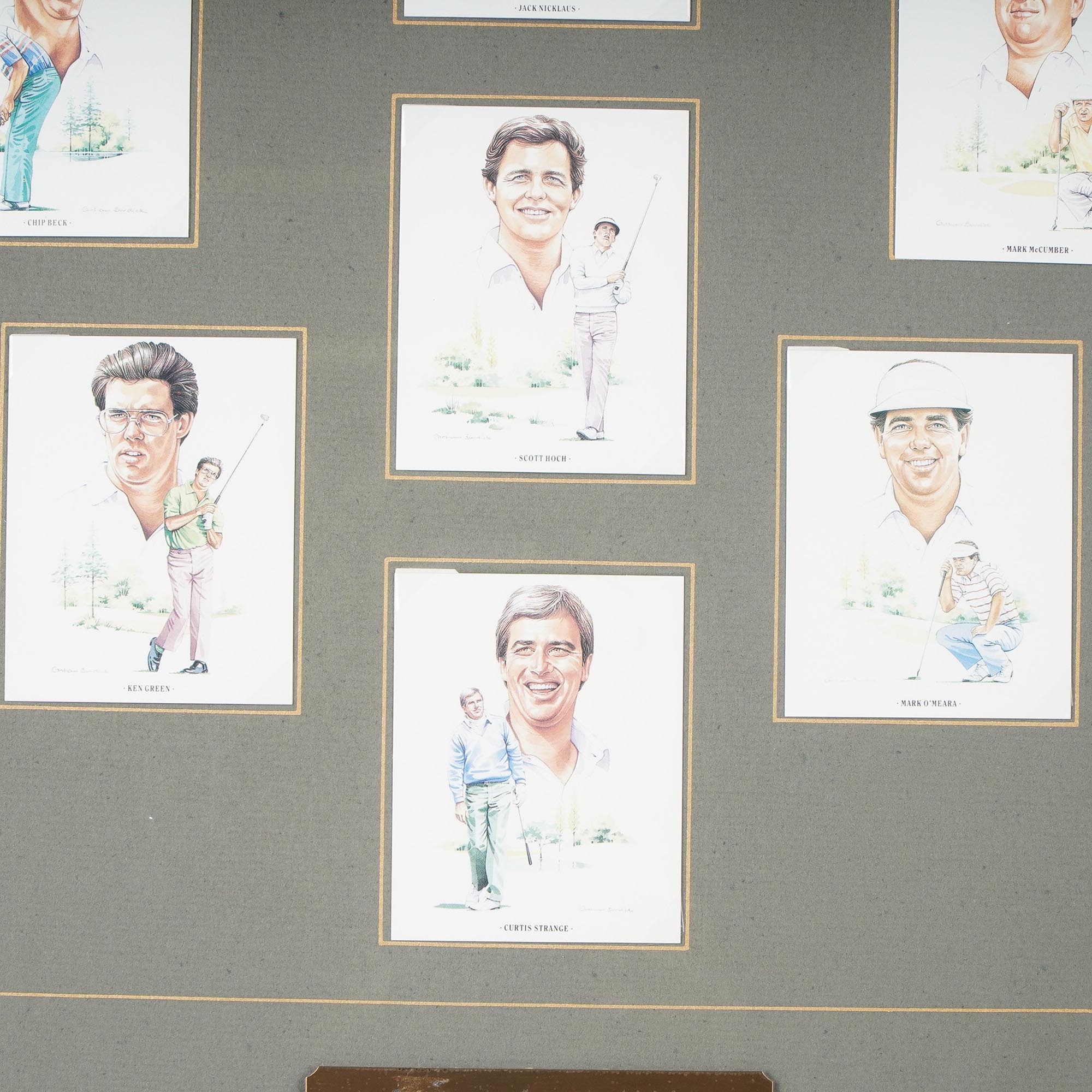 Graeme Baxter | Graeme Baxter Print Set, American Golfers 1990 (1990 ...