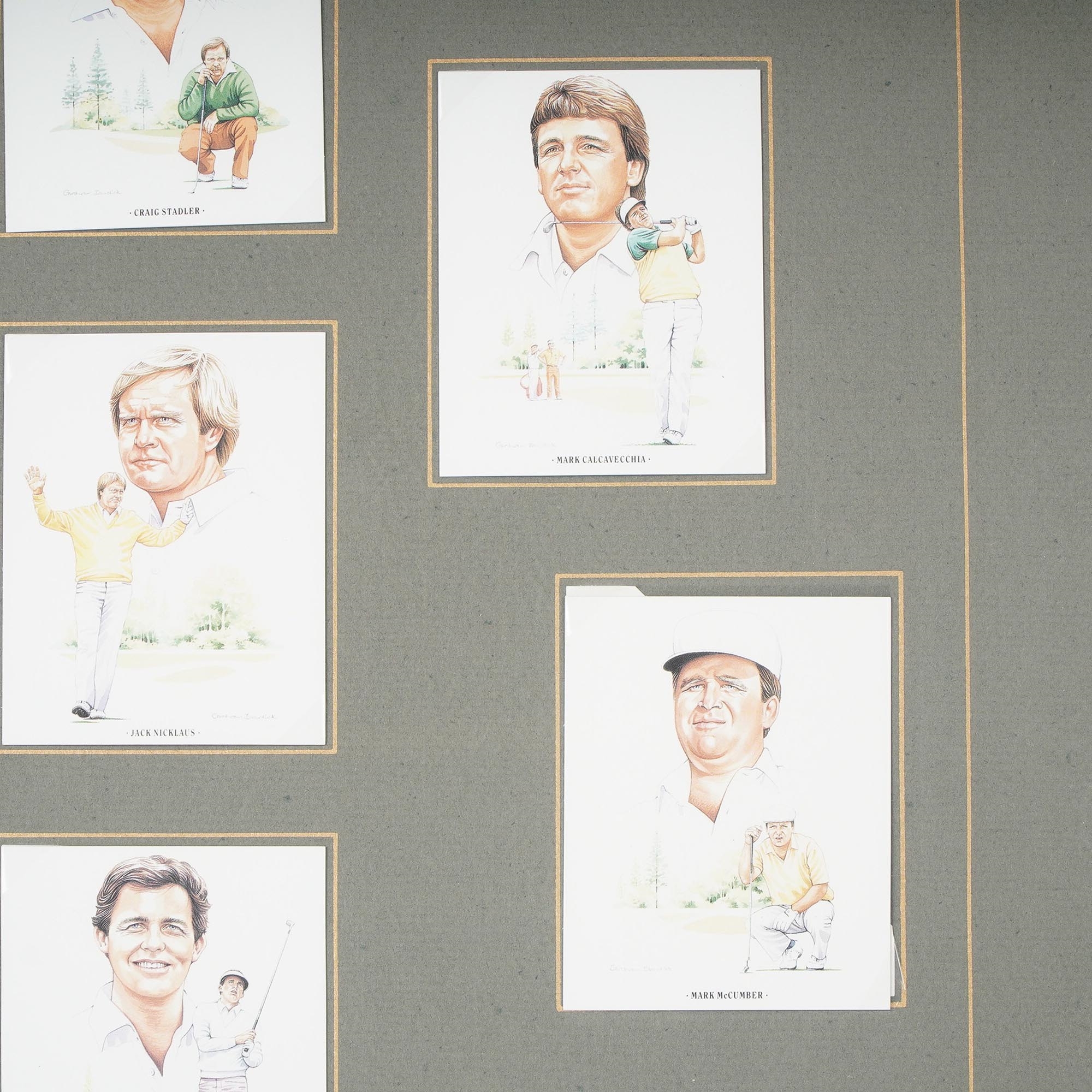 Graeme Baxter | Graeme Baxter Print Set, American Golfers 1990 (1990 ...