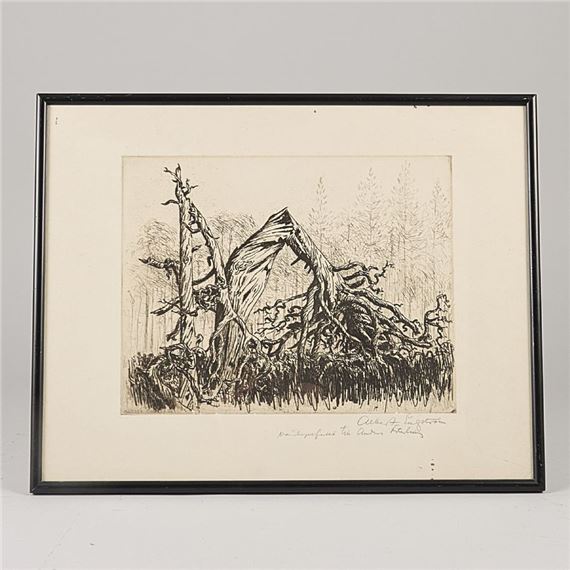 Albert Engström | outer dimensions including frame: 35x45 cm (12 ...