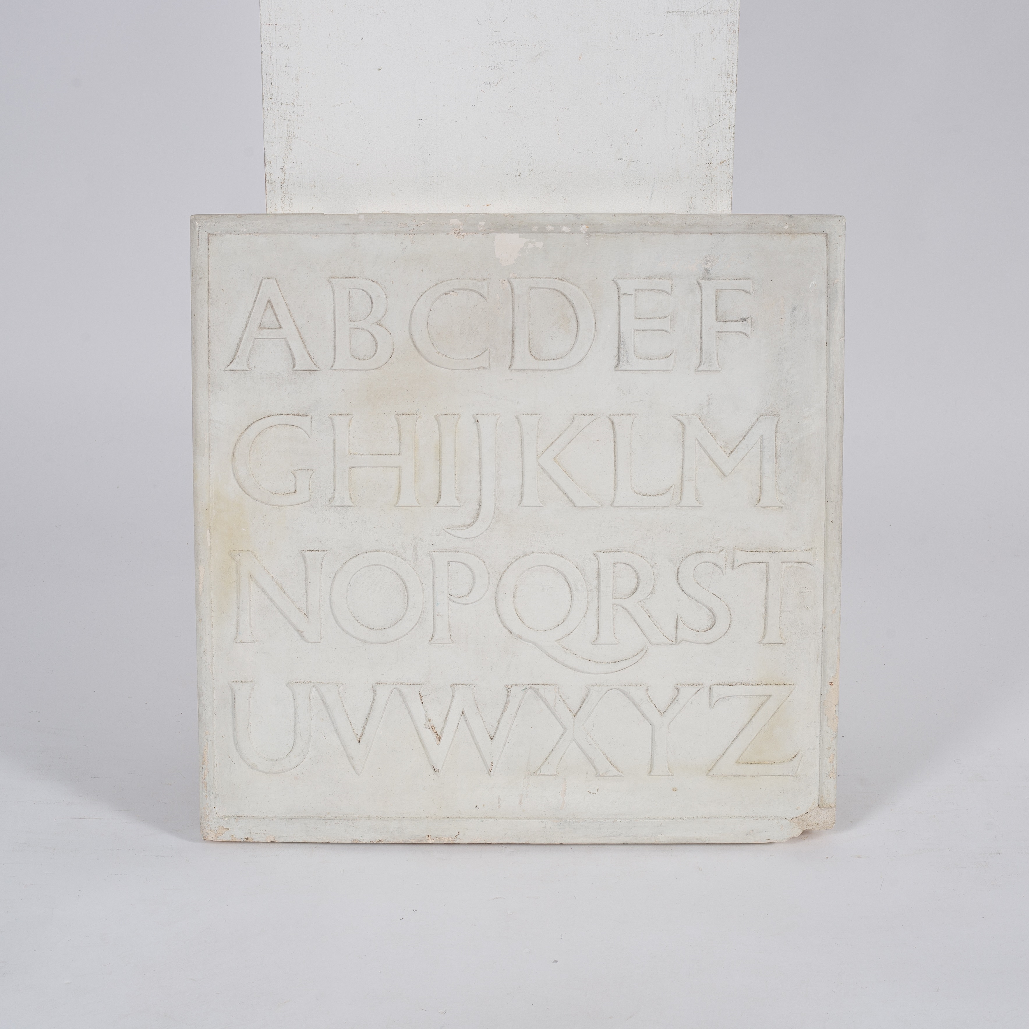 Eric Gill | Alphabet in Relief (Circa 1927) | MutualArt