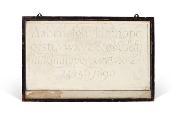 Eric Gill | Alphabet and Numerals (Circa 1928) | MutualArt