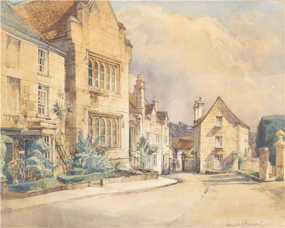 Donald H. Edwards | Painswick Street Scene | MutualArt