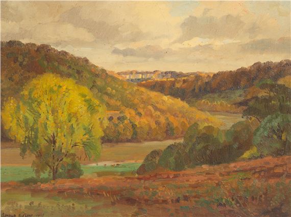 Donald Henry Floyd | The River Wye Below Tintern Abbey | MutualArt